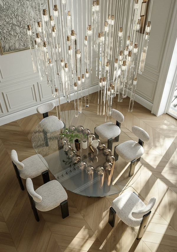 Vetta | Sculptural Glass Light | Bespoke Chandelier - Cameron Design House