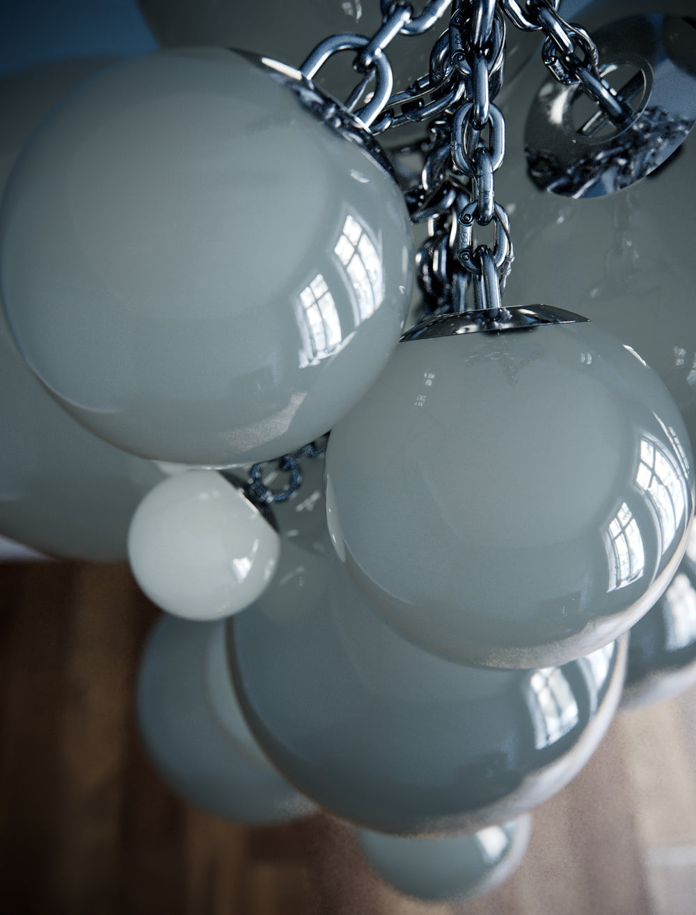 Kuulas 110 | Sculptural Glass Chandelier | Statement Lighting - Cameron ...